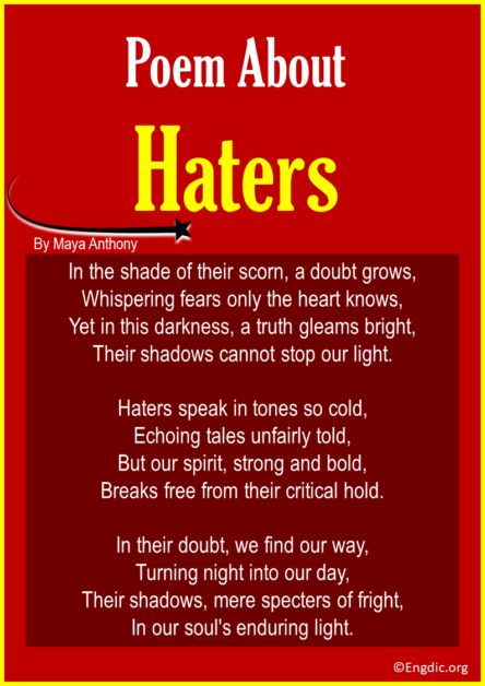 10 Short Poems About Haters - EngDic