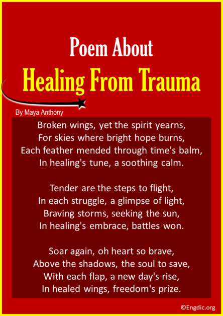 10 Short Poems About Healing From Trauma - EngDic