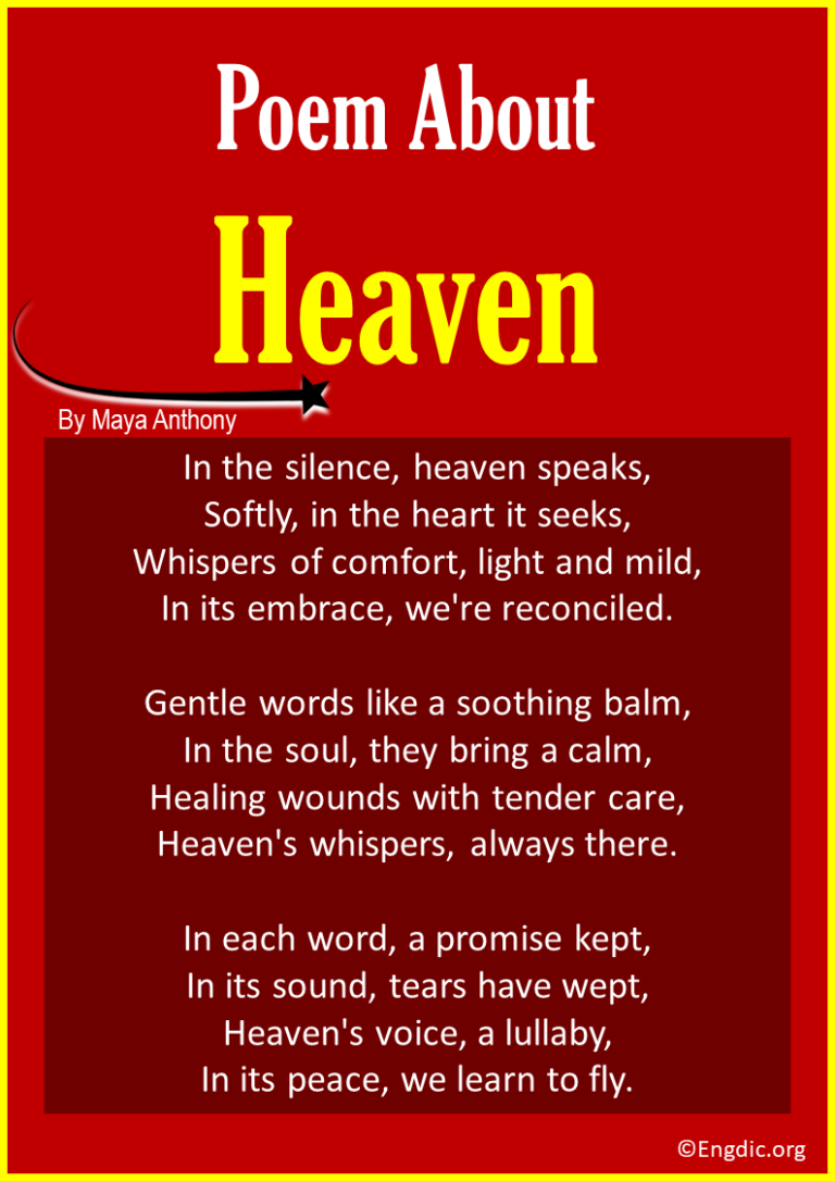 10 Best Short Poems About Heaven - EngDic