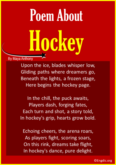 10 Best Short Poems About Hockey - EngDic