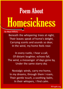 10 Best Short Poems about Homesickness - EngDic