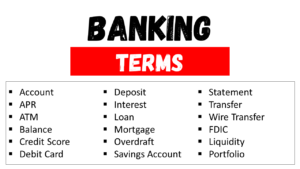 20 Words Associated With Banking and their Meaning - EngDic