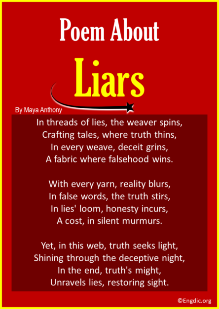 10 Best Short Poems about Liars - EngDic