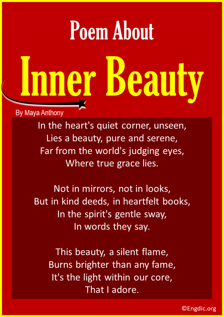 10 Best Short Poems about Inner Beauty - EngDic