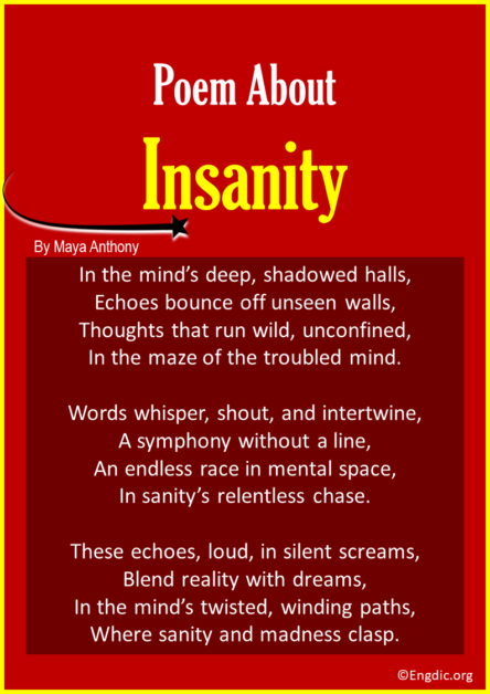 10 Best Short Poems about Insanity - EngDic