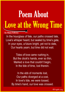 10 Best Poems about Love at The Wrong Time - EngDic