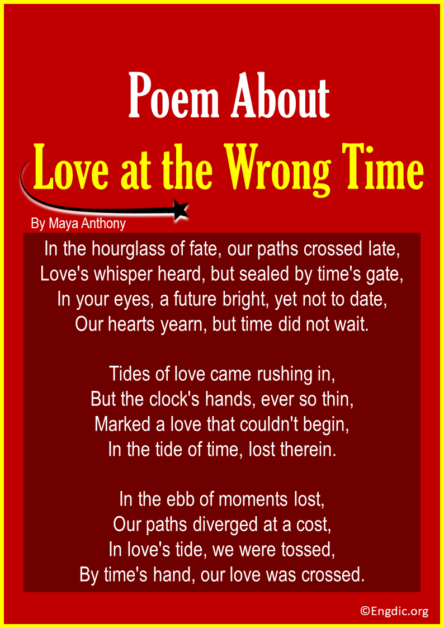 10 Best Poems About Love At The Wrong Time Engdic