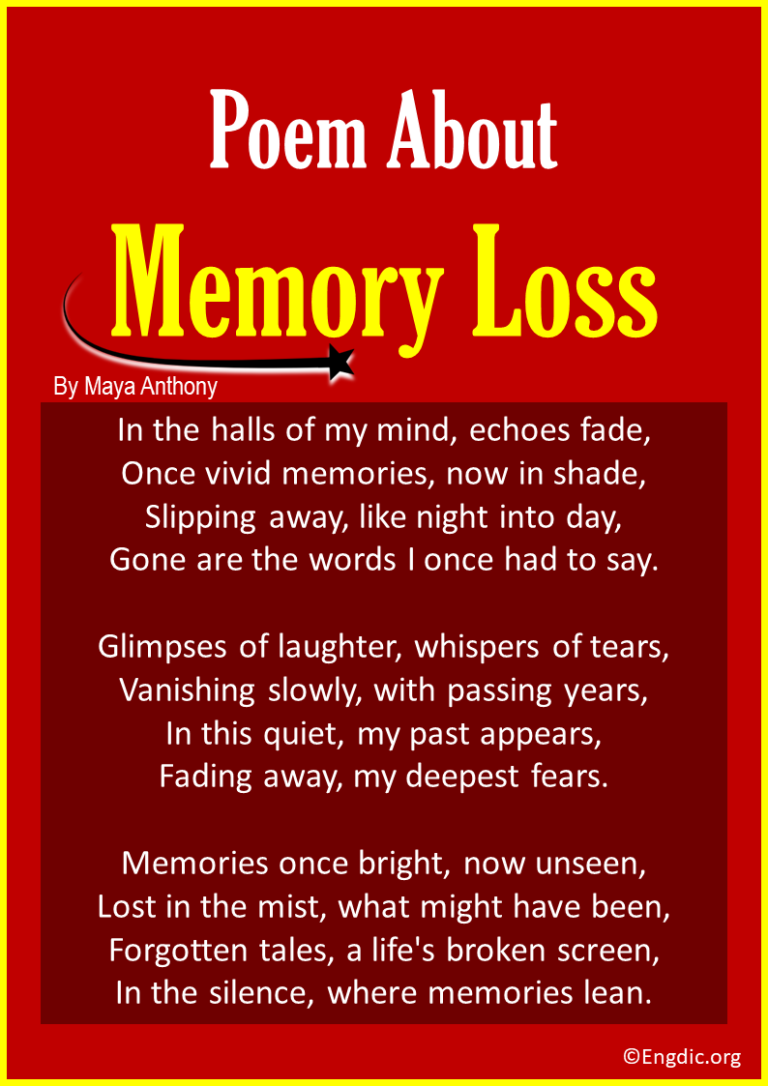 10 Best Short Poems about Memory Loss - EngDic