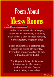 10 Best Poems about Messy Rooms - EngDic