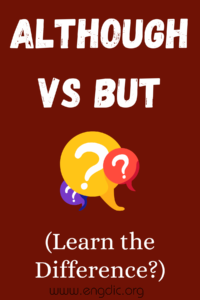 Although vs But (What's the Difference?) - EngDic