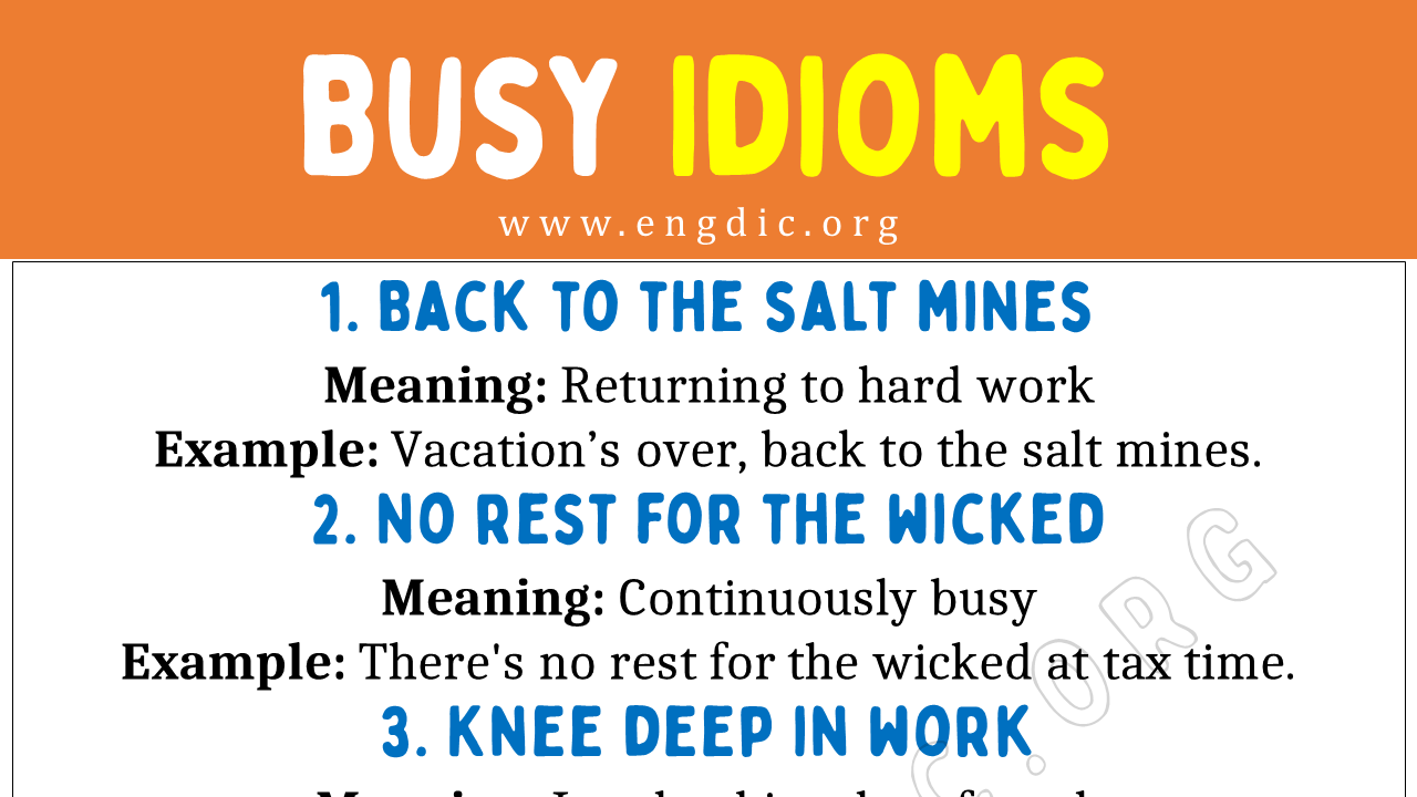 Busy Bee Meaning With Examples At Willie Mixon Blog Busy Bee Meaning With Examples At Willie Mixon Blog