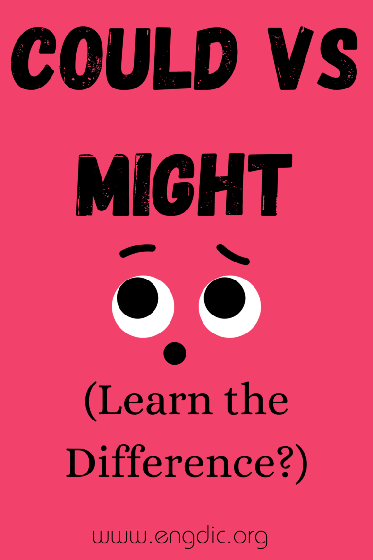 Could vs Might (What's the Difference?) - EngDic