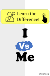 I vs Me (Learn the Difference) - EngDic