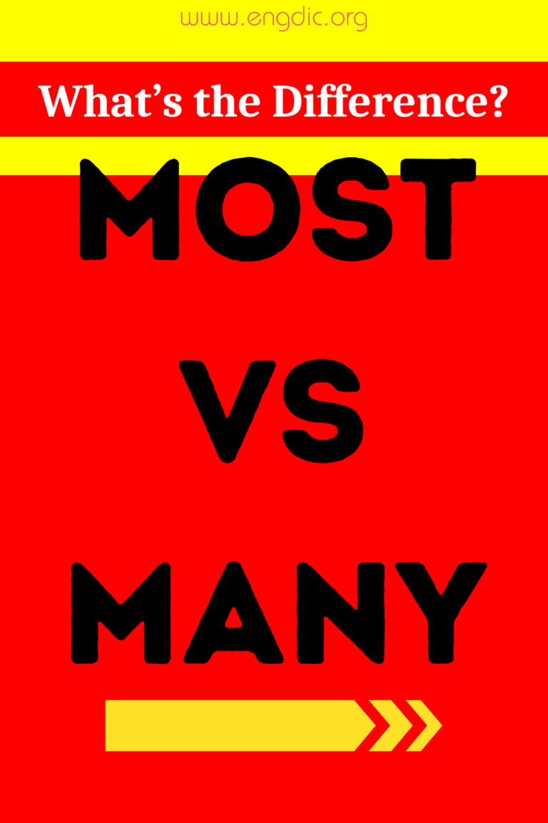 Most vs Many (What's the Difference?) - EngDic Most vs Many (What's the Difference?) - EngDic