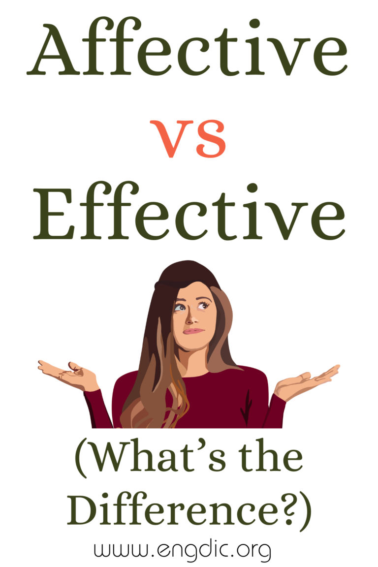 Affective vs Effective (What's the Difference?) - EngDic